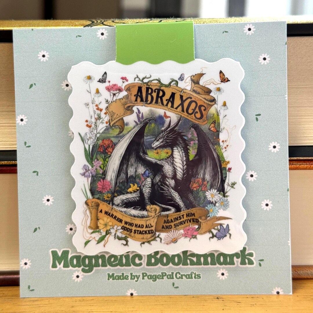 Throne of Glass Abraxos Inspired Magnetic Bookmark: Fantasy Page Marker ...