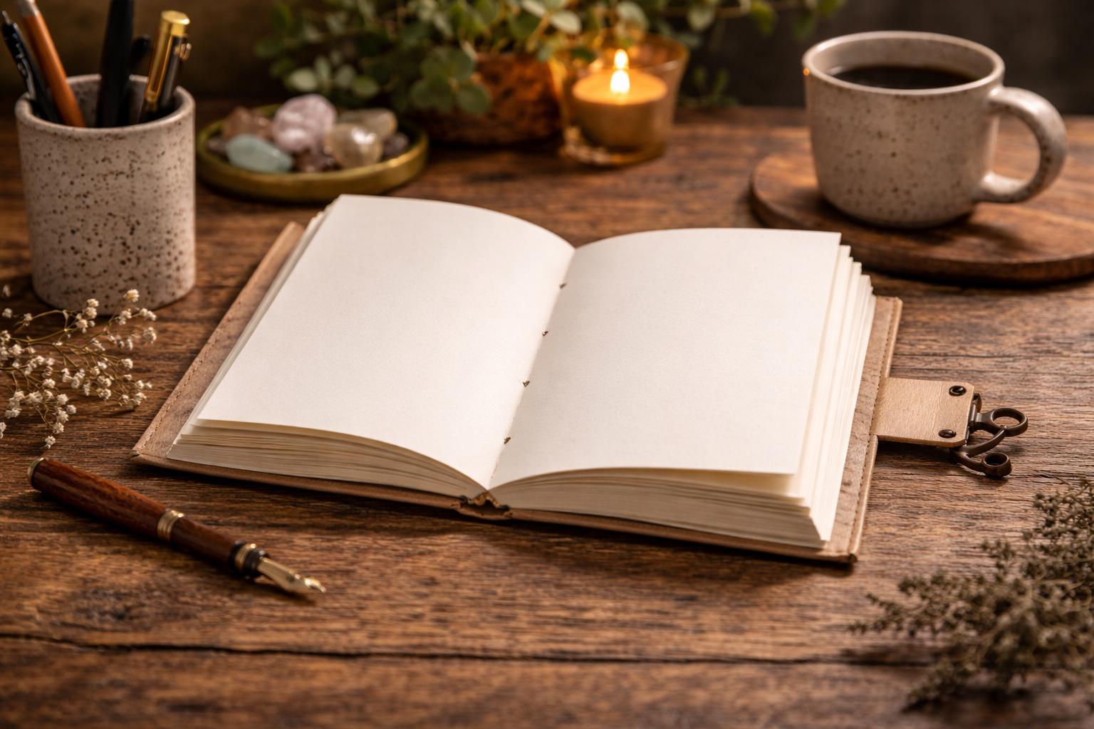 Handmade Leather Journal With Lock, Rustic Diary, Antique Style ...