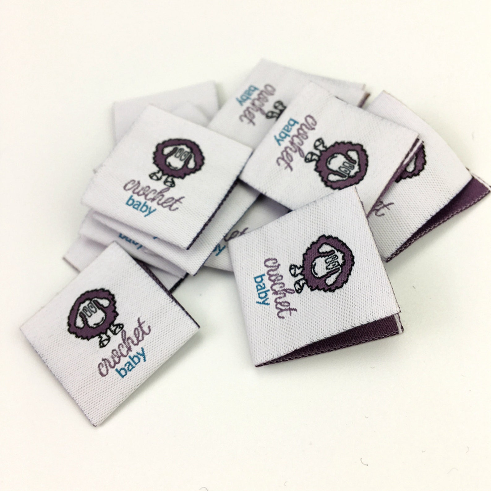 100 Hem Labels Custom, Custom Hem Label, Custom Clothing Labels, Custom ...