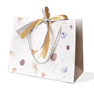 Custom Paper Bag, Cardstock Paper Bag, Luxury Cardstock Bag, Exquisite ...