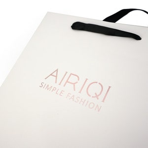 Custom Paper Bag, Cardstock Paper Bag, Luxury Cardstock Bag, Exquisite ...