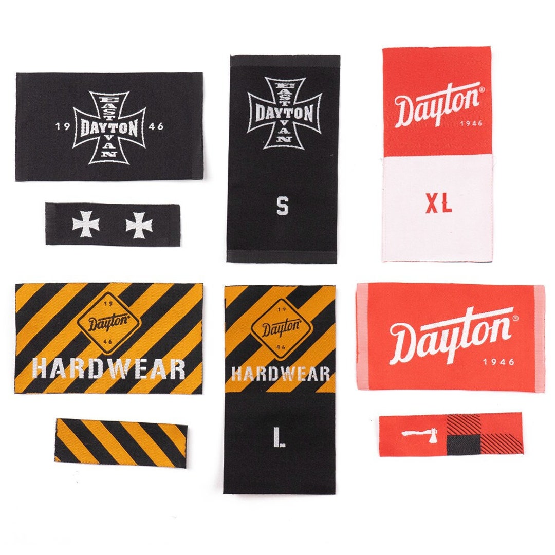 Custom Size Label, Fold Label, Hem Tags, Clothing Label, High Density ...