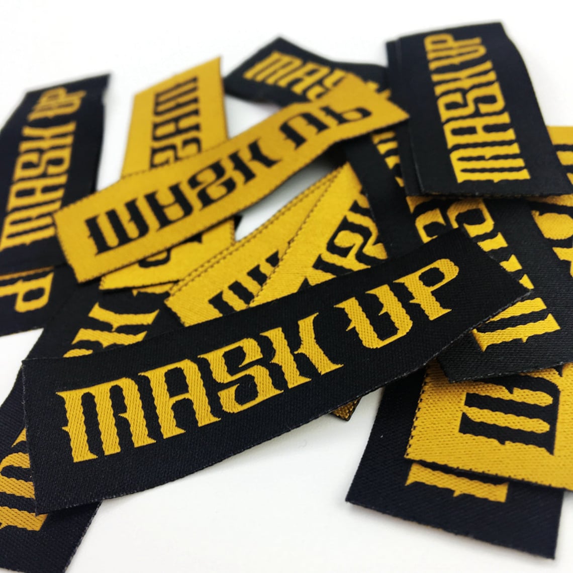 Straight Cut Woven Labels, Woven Tag, Custom Labels, HD Woven Labels ...