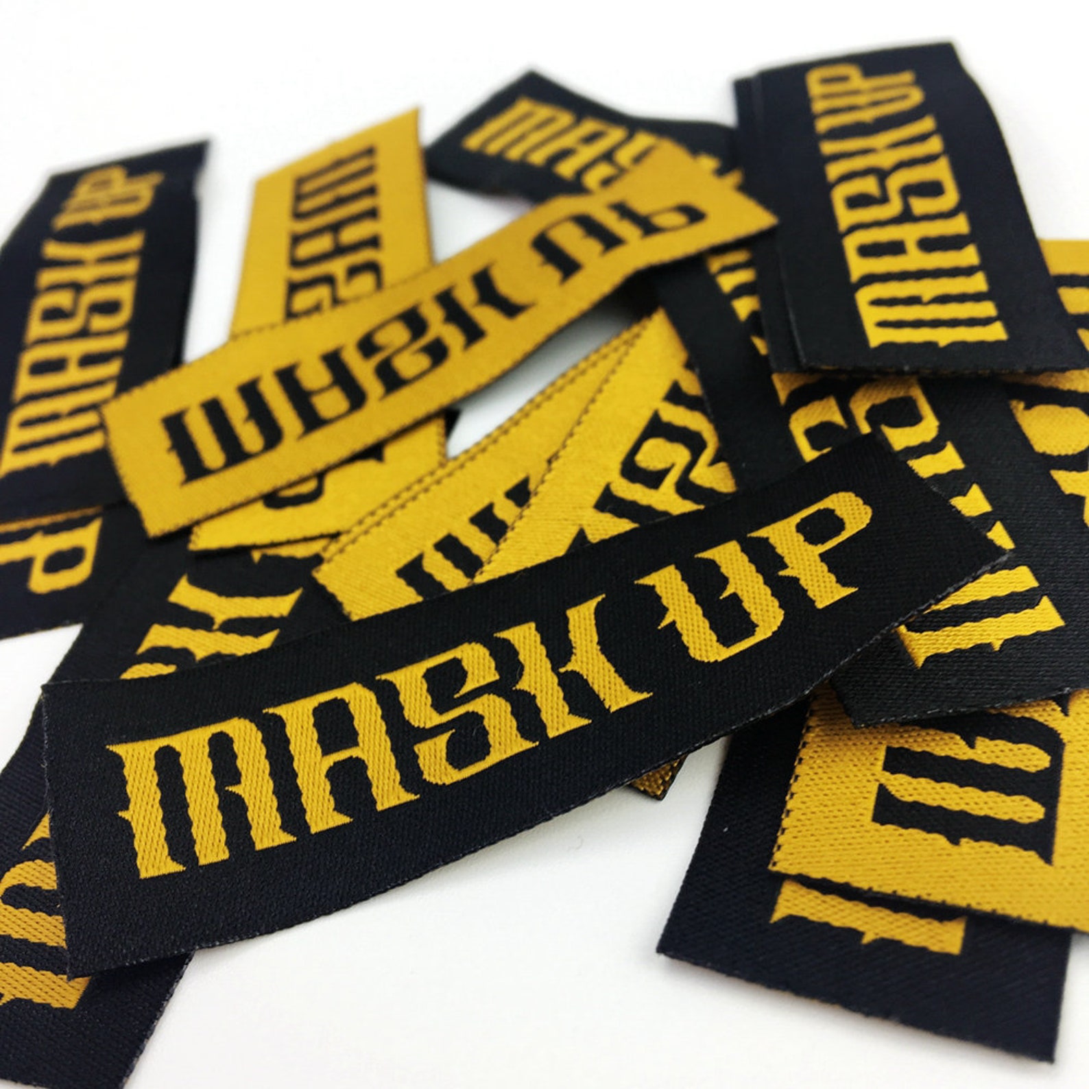 Straight Cut Woven Labels, Woven Tag, Custom Labels, HD Woven Labels ...