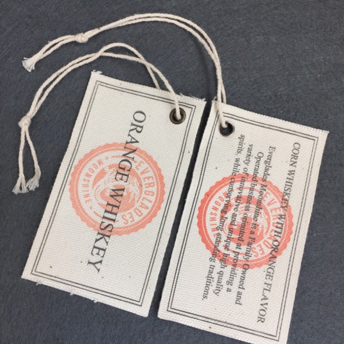 500 Canvas Hang Tags Hang Tags Clothing Tags Fabric Hang - Etsy