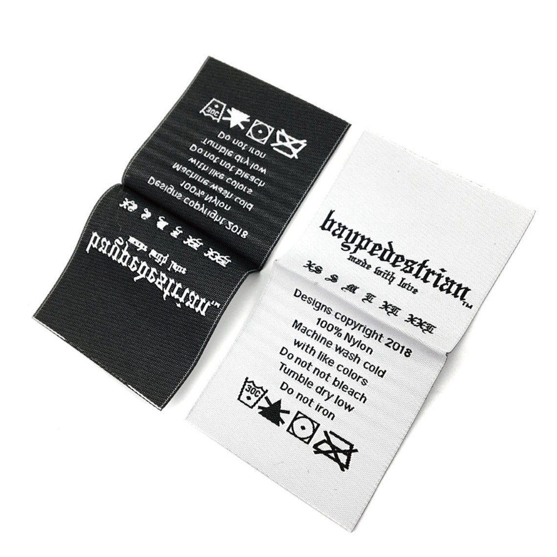 Custom Woven Label Hem Tag Sewing Labels Clothing Label Fabric - Etsy