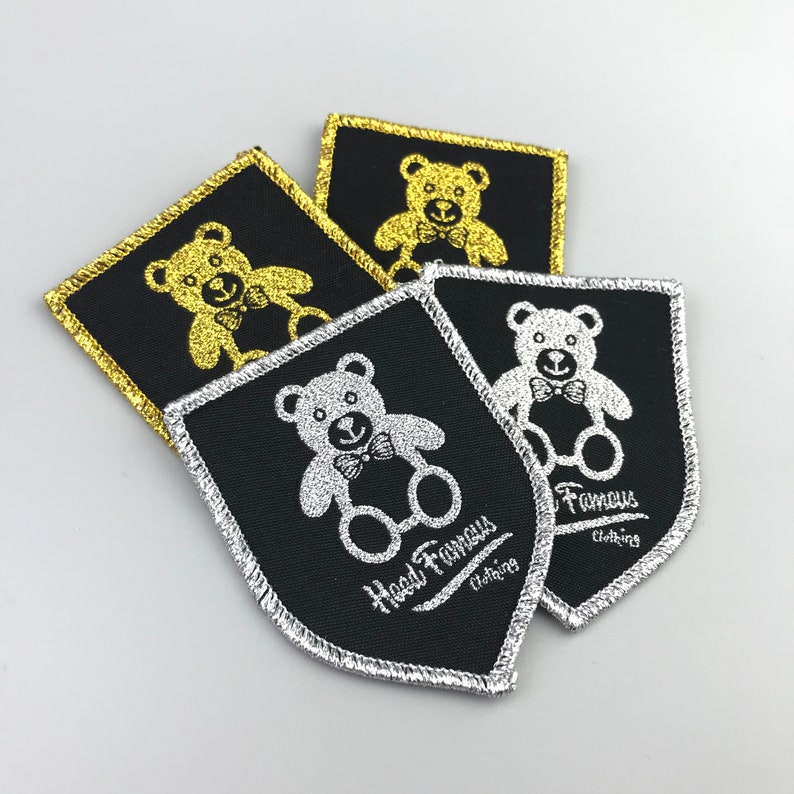 100 Iron on Patches Custom Woven Patches Woven Patch Hat - Etsy