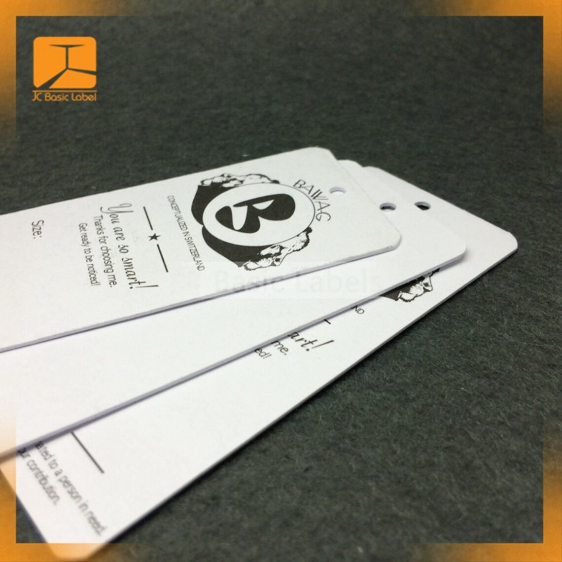 1000 Custom Price Tags, Custom Kraft Tags, Custom Hang Tags ...