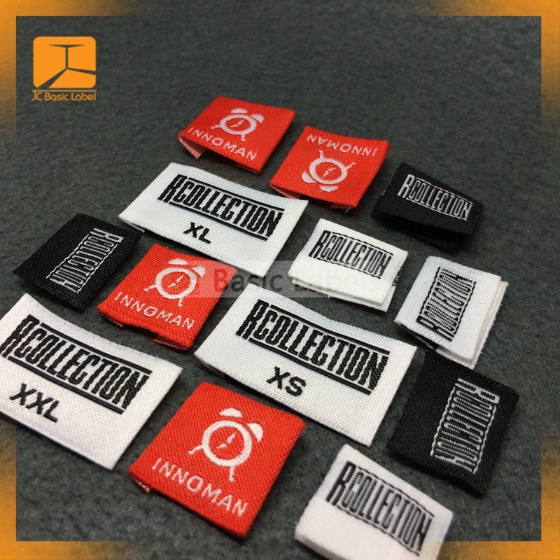 500 Clothing Labels Custom Woven Label custom labels woven | Etsy