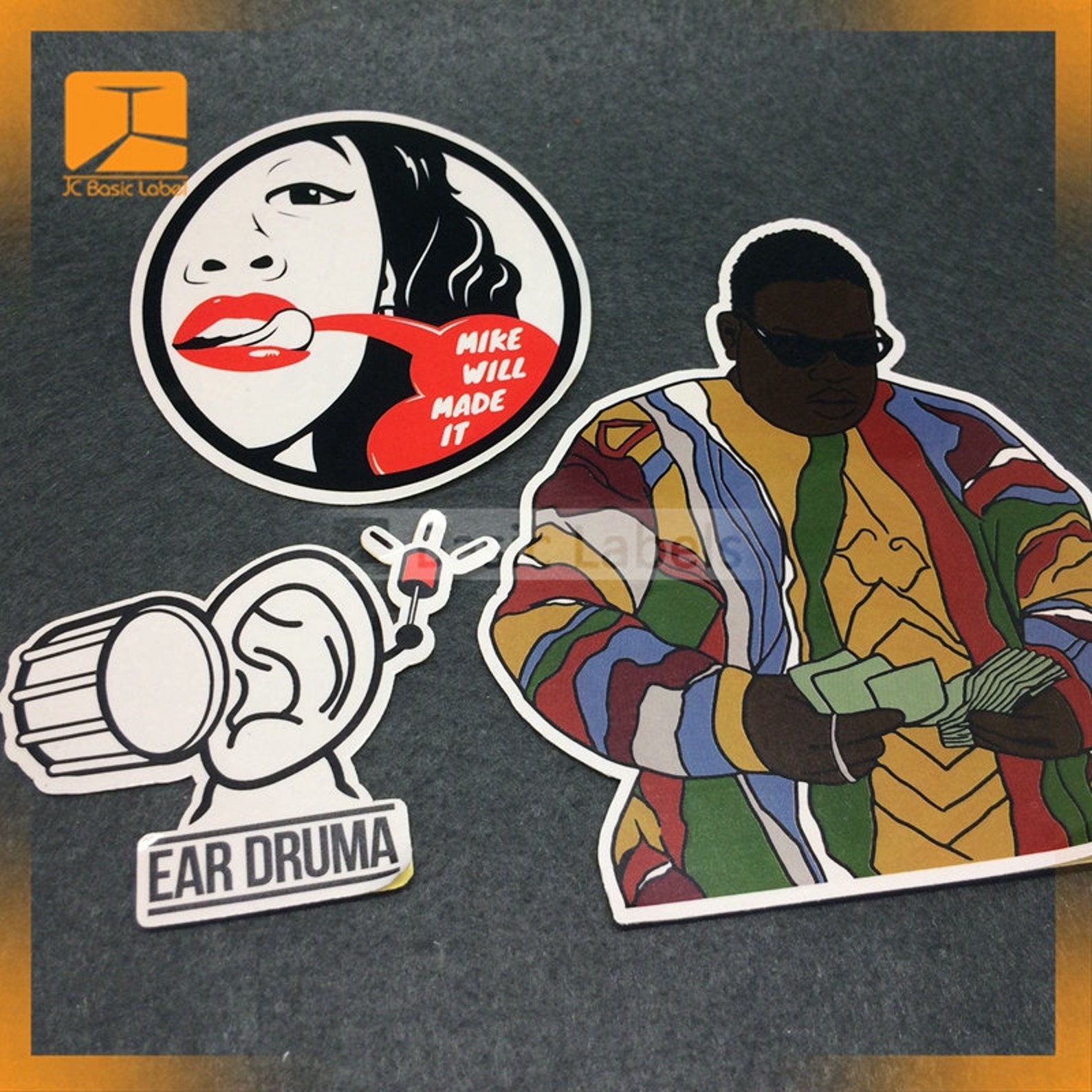 100 Custom Vinyl Stickers, Laminated Stickers, Die Cut Ssitcker ...