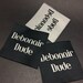 500 High Density Label, Clothing Labels Sew On, Clothing Labels ...