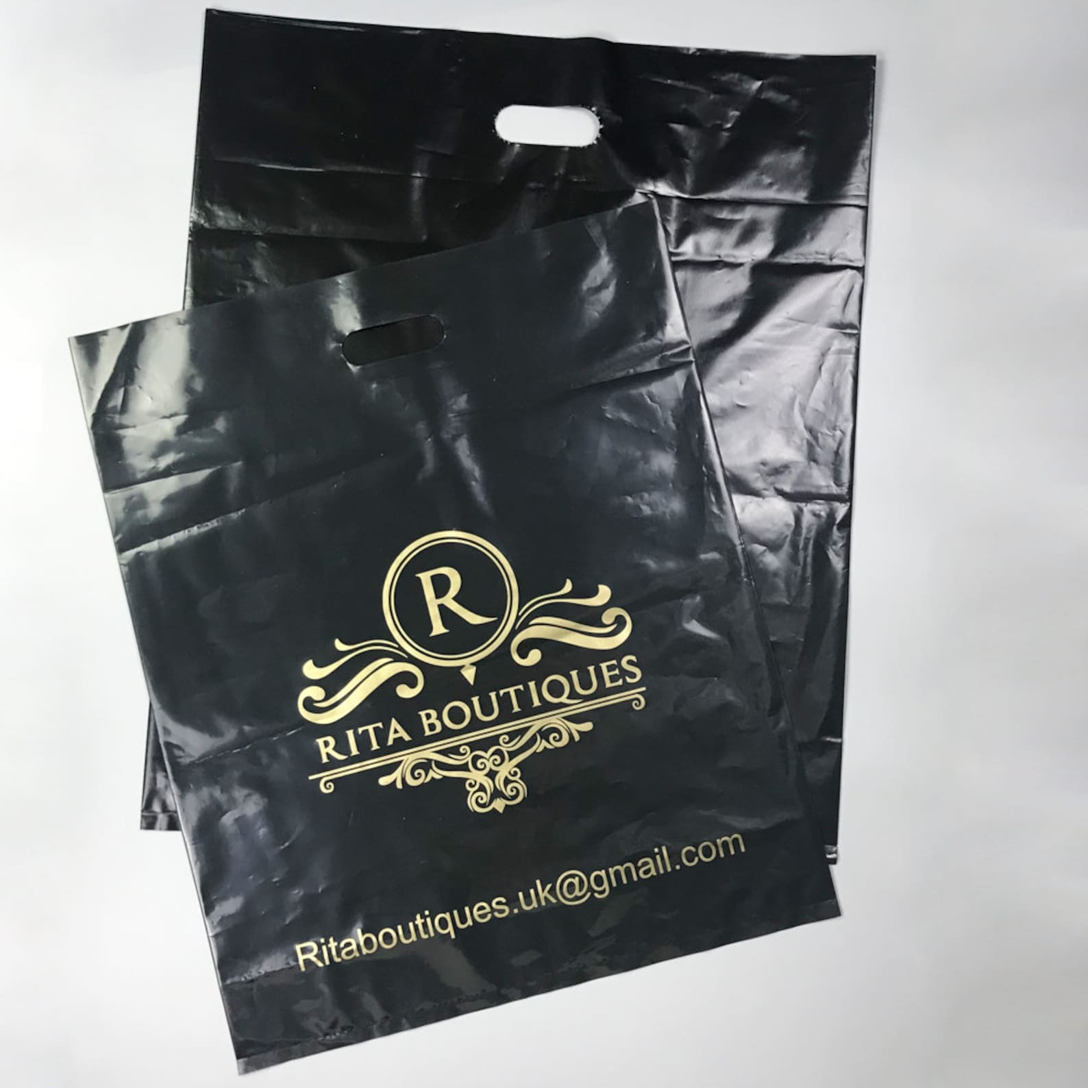 200 12x16 Custom Merchandise Bags Plastic Shopping Bags Shop | Etsy