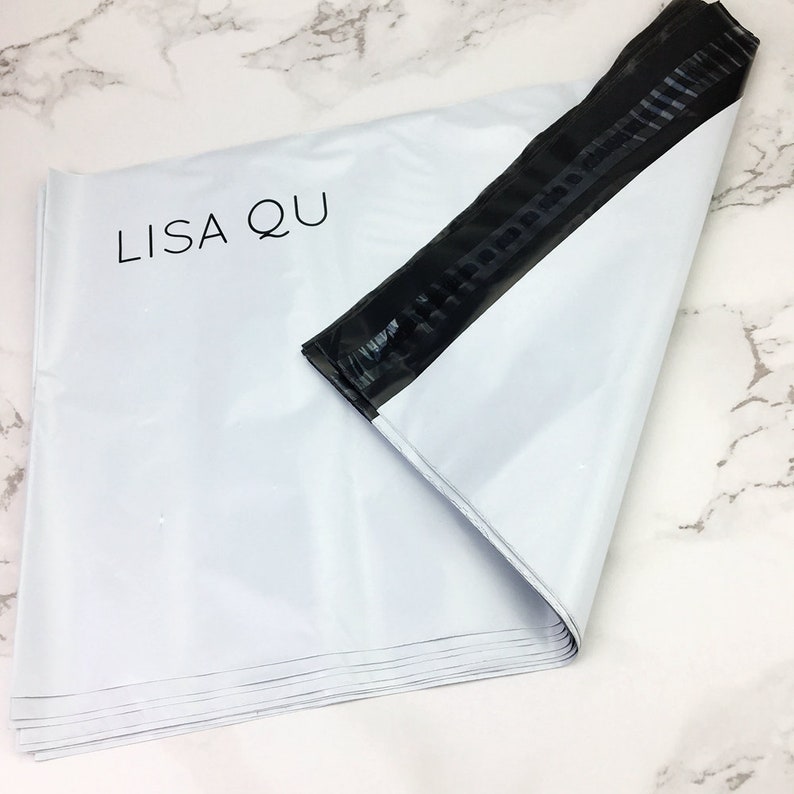 200 Poly Mailers 12x15 Customize Logo Poly Mailers Bag - Etsy