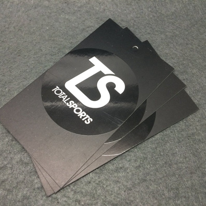 1000 UV Hang Tags, Custom UV Glossy Hang Tags, Custom Hang Tags, Hang ...