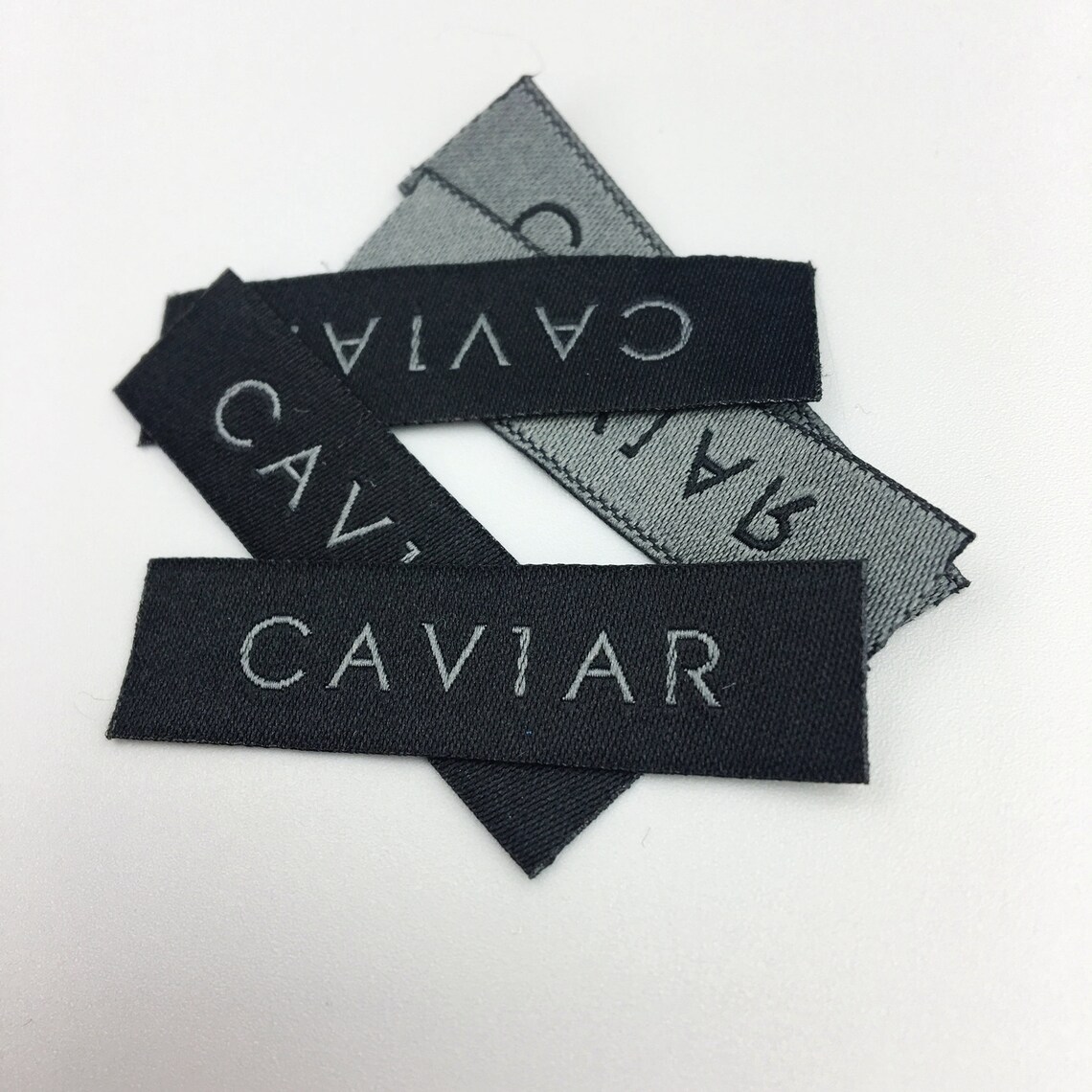 50 only text woven labels custom woven labels sewn on labels | Etsy
