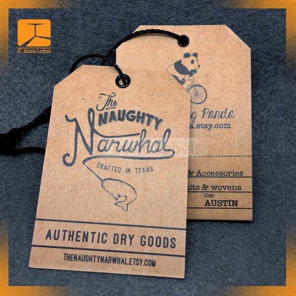 Brown Kraft Tags - Etsy