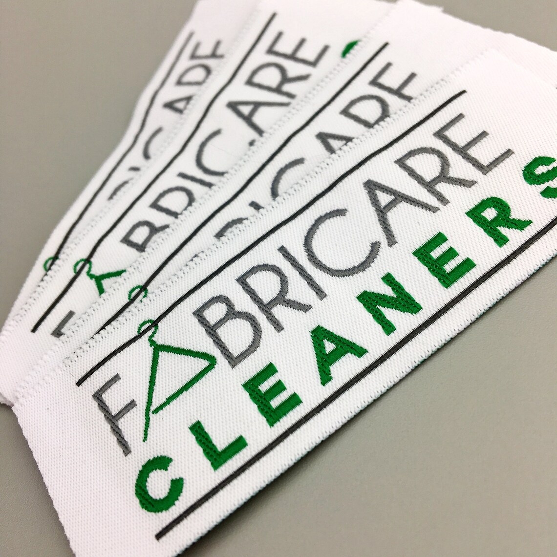 50 Only Text Woven Labels Custom Woven Labels Sewn on Labels | Etsy