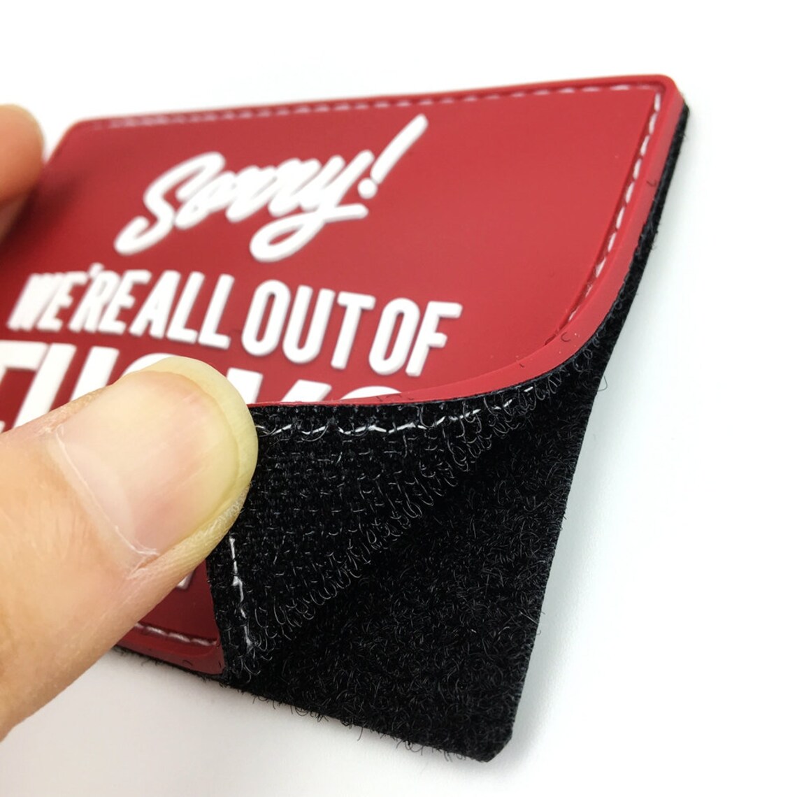 100 Pvc Patch With Hook and Loop Morale Patchn Pvc Pvc - Etsy