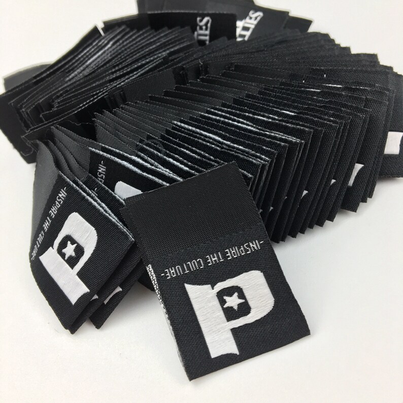 100 Hem Labels Custom Custom Hem Label Custom Clothing - Etsy