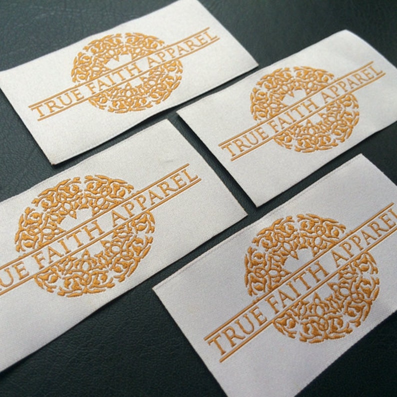 1000 High Density Label HD Woven Labels Clothing Labels - Etsy UK