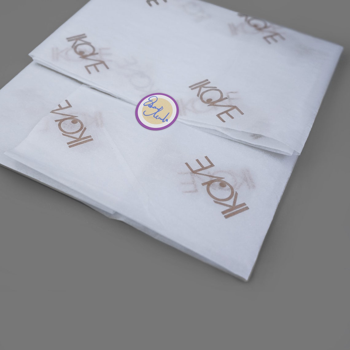 300 Tissue Paper Custom Printed Tissue Wrapping Paper Your | Etsy