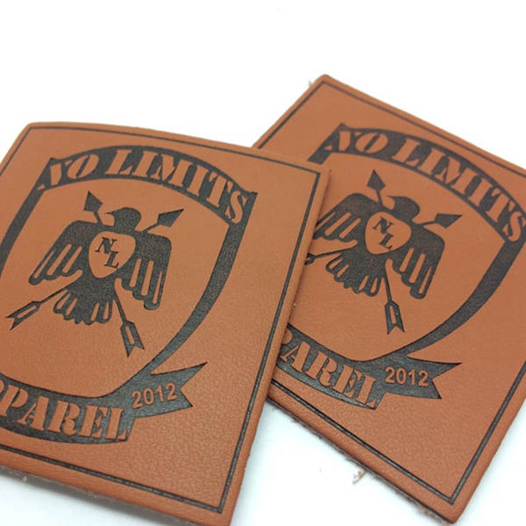 300 PU Leather Patch, Custom Leather Emboss, Leather Patches, Patch ...