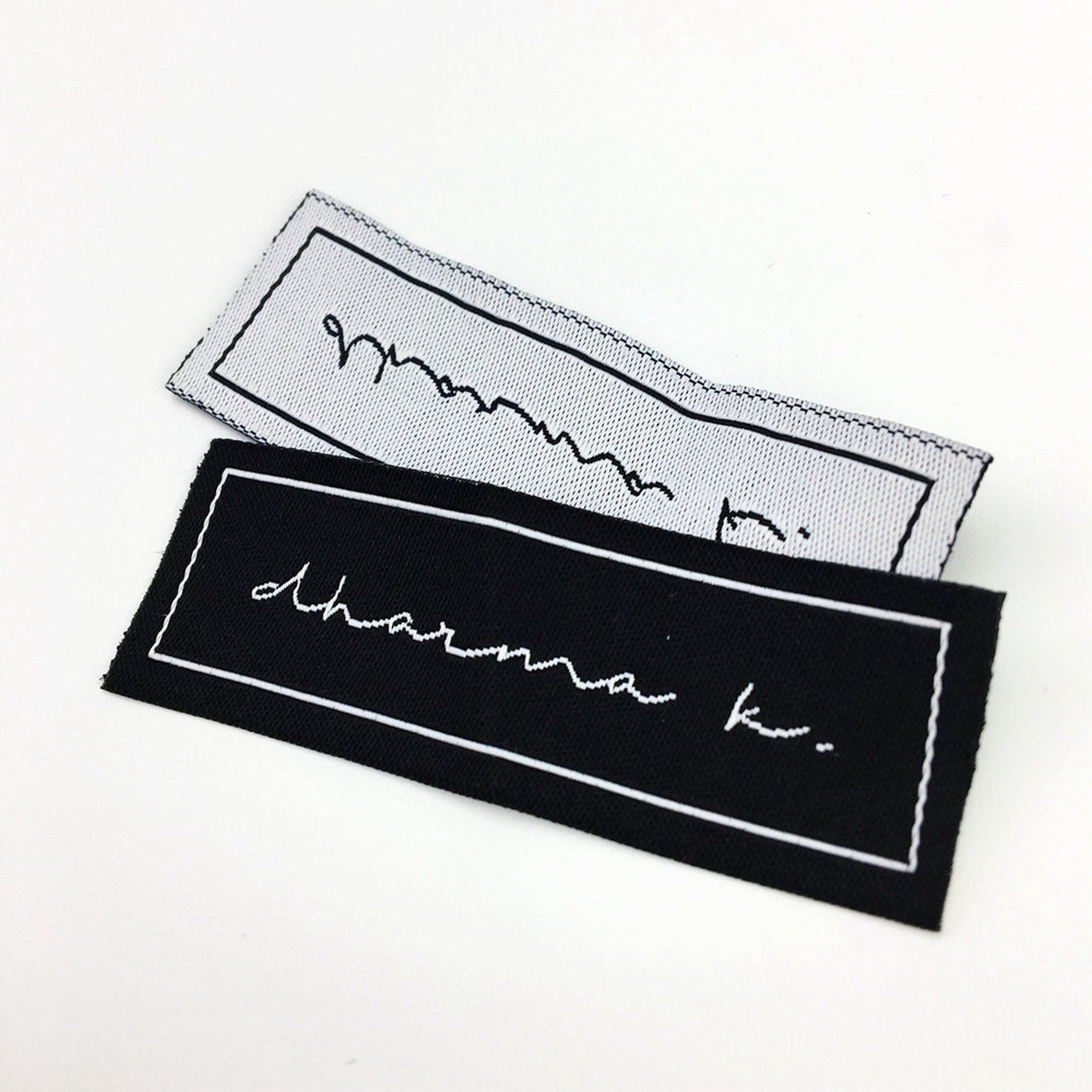 Straight Cut Woven Labels, Woven Tag, Custom Labels, HD Woven Labels ...