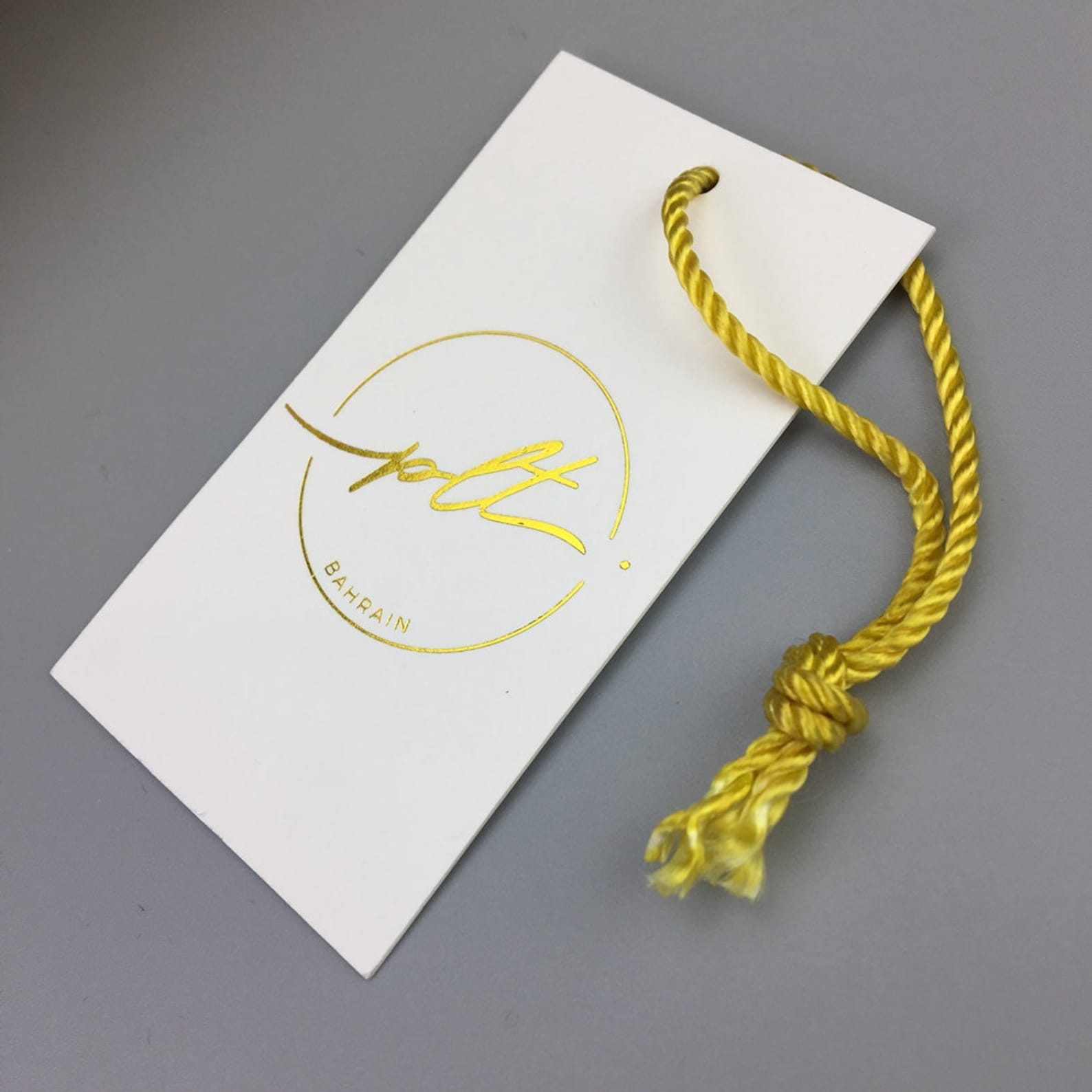 1000 Gold Foil Hang Tags, Clothing Hang Tags, Swing Tags, Custom Hang ...