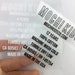 100 Tagless Labels, Iron on Printed Labels, Custom Heat Transfer Label ...