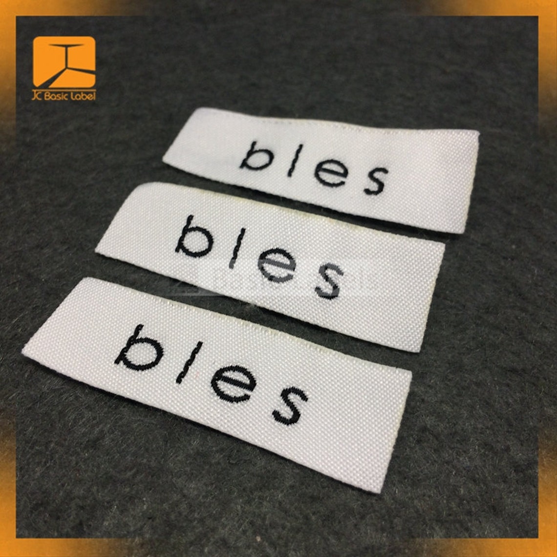 500 Custom Woven Labels Clothing Labels Custom Woven - Etsy