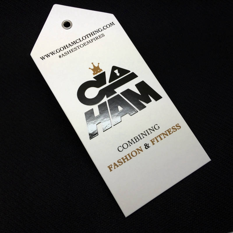 1000 UV Hang Tags, Custom UV Glossy Hang Tags, Custom Hang Tags, Hang ...