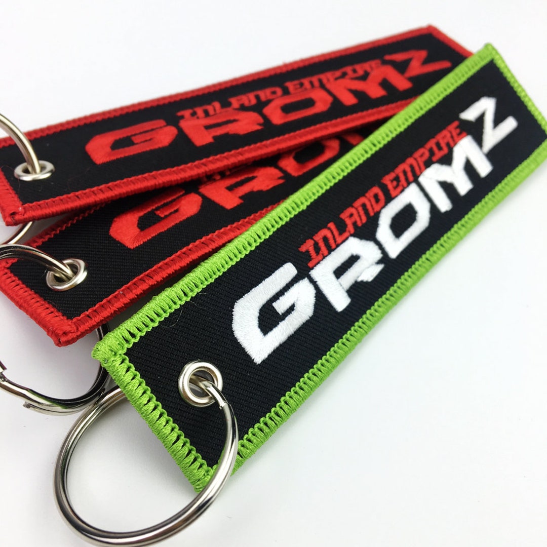 300 Embroidered Keychain, Merrow Edge Keychain, Decorating Accessories ...