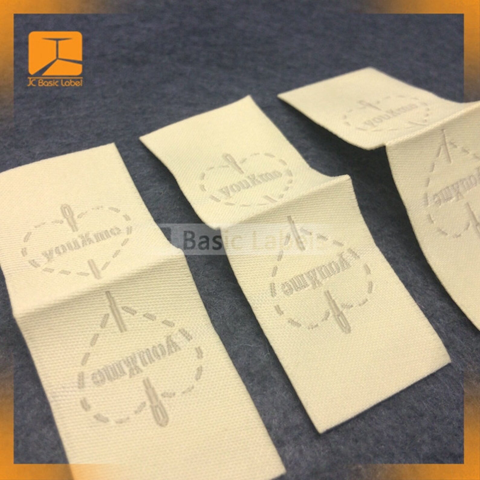 600 custom clothing labels hem tags woven labels | Etsy