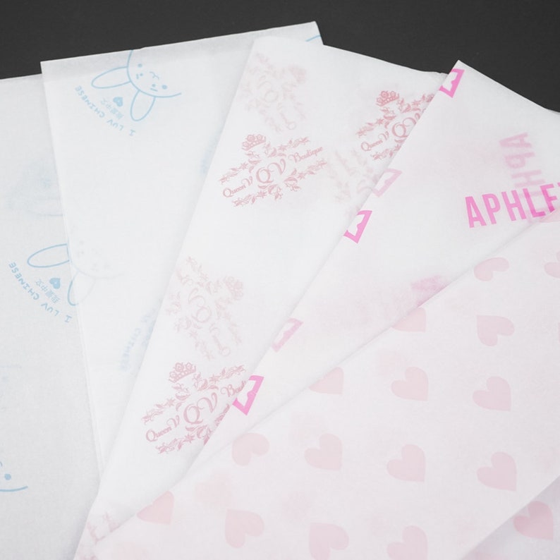 200 Tissue Paper Custom Wrapping Paper Tissue Papers | Etsy