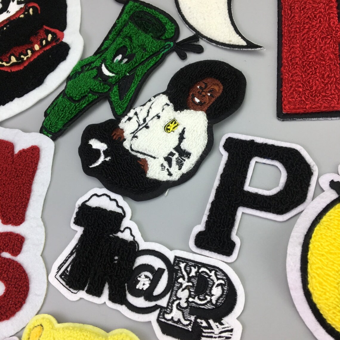 25 Chenille patch custom high school mascot patches chenille | Etsy