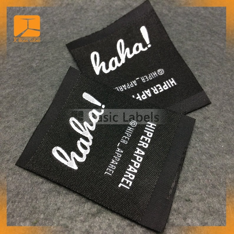 600 Custom Clothing Labels Woven Clothing Labels Custom | Etsy