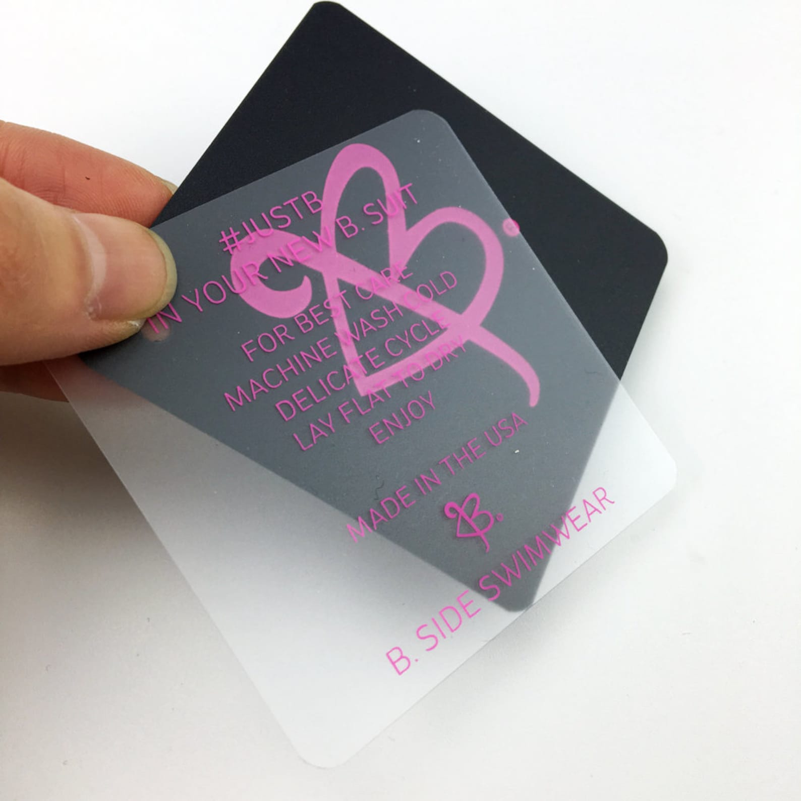 1000 Clear Tags Pvc Tags PVC Hang Tags Custom Pvc Business - Etsy Canada