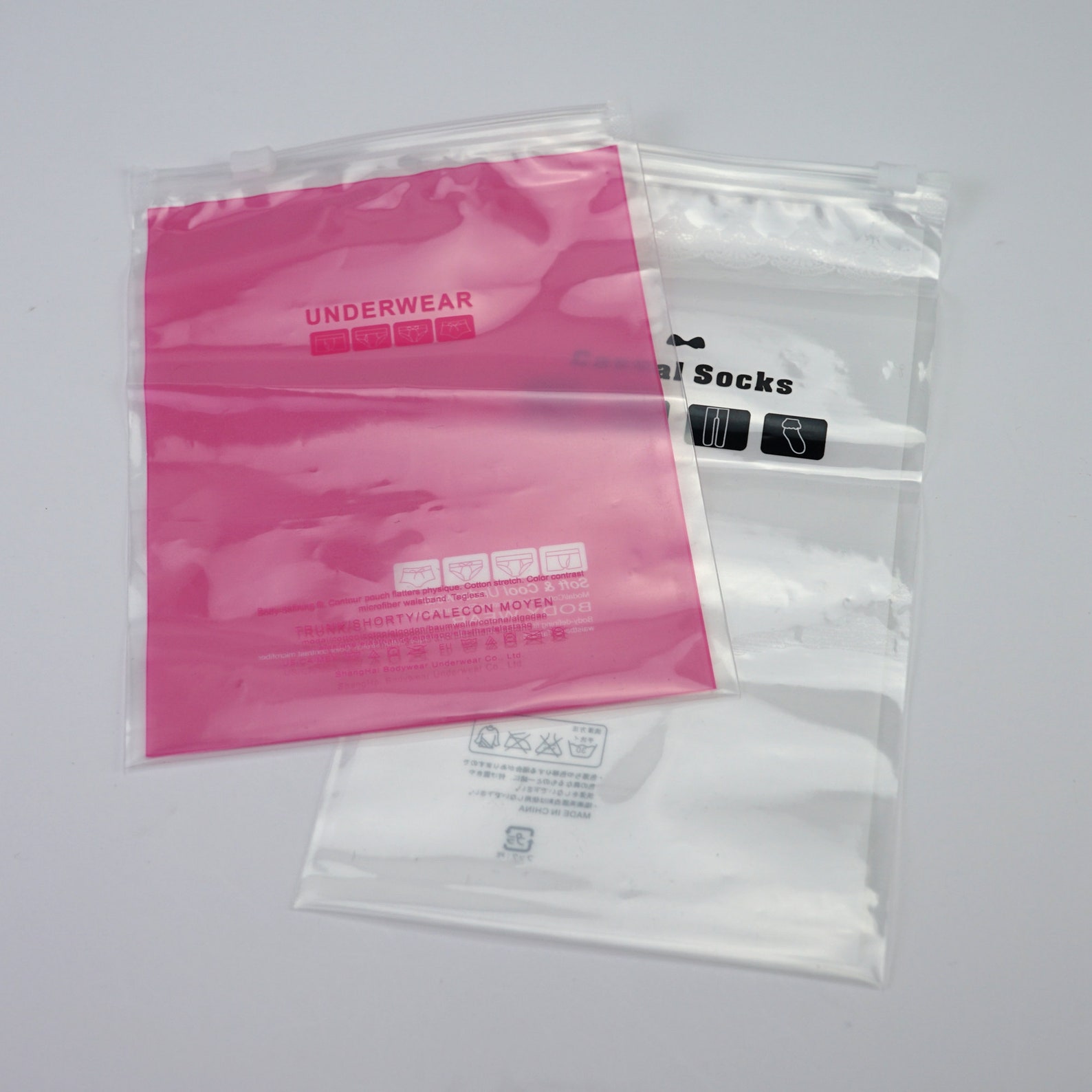 300 Custom Plastic Bags High Quality Zipper Bag Frosted - Etsy