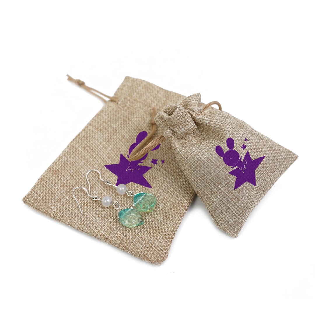 100 Custom Linen Bags, Drawstring Bag, Small Linen Bags, Linen Favor ...