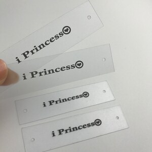 1000 Clear Tags, Pvc Tags, PVC Hang Tags Custom, Pvc Business Card ...