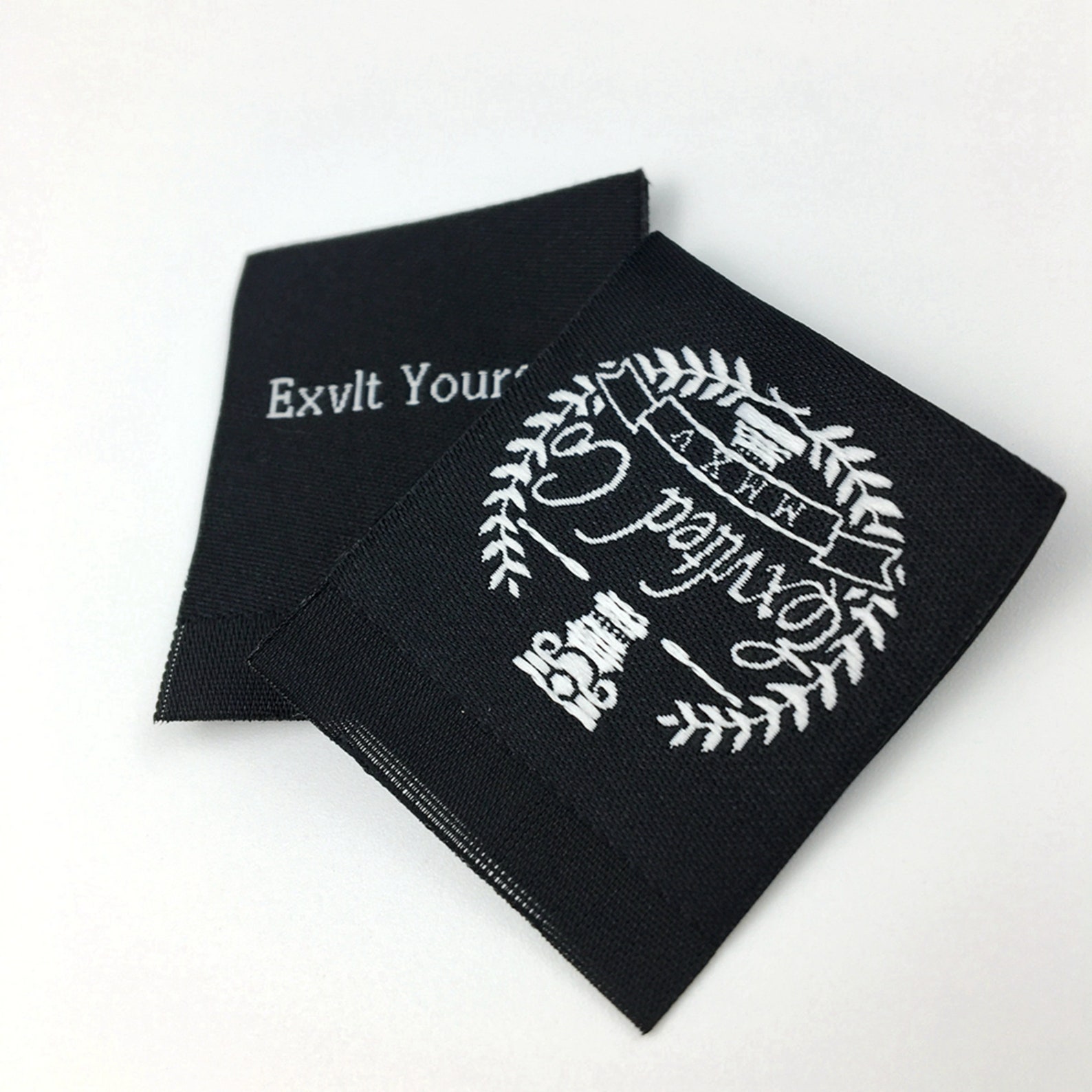 100 Hem Labels Custom, Custom Hem Label, Custom Clothing Labels, Custom ...