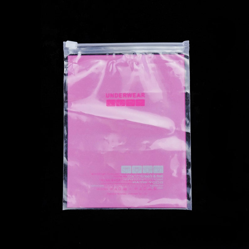 100 Custom packing bags ziplock bags Reclosable Poly Bags | Etsy