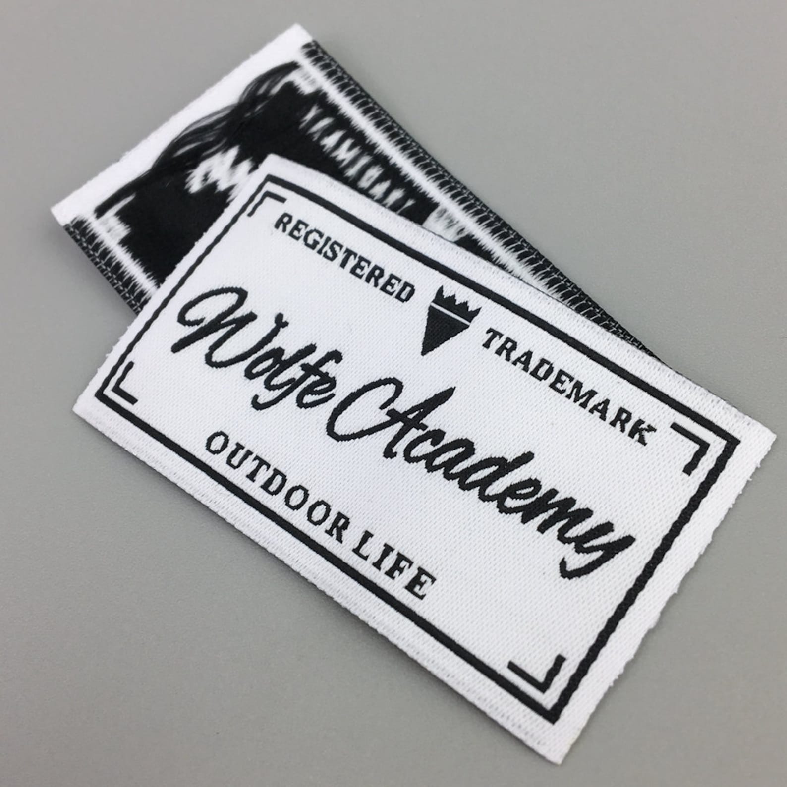 Straight Cut Woven Labels, Woven Tag, Custom Labels, HD Woven Labels ...