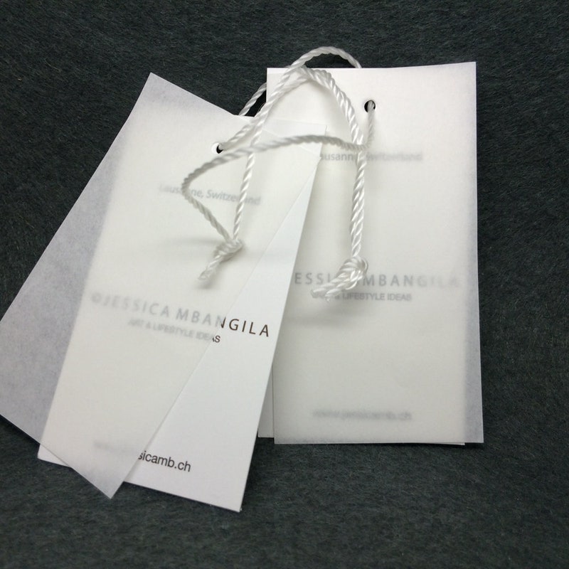 Transparent hang tags - Etsy.de