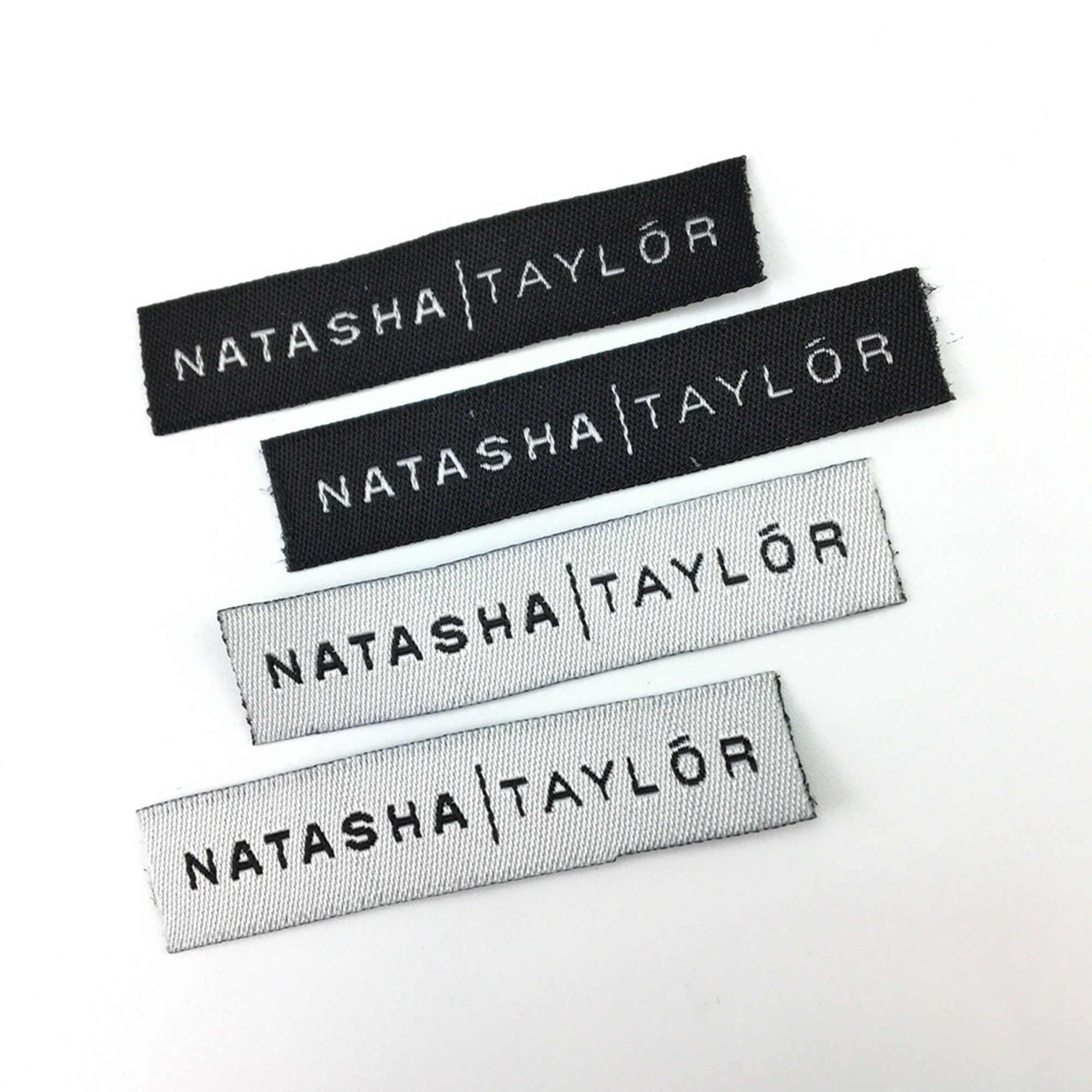 Woven Labels Basic Name Labels Clothing Labels Only USD17 | Etsy