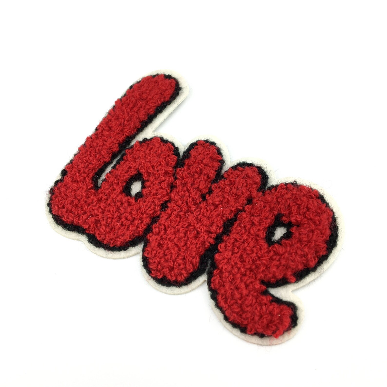 200 Chenille Patch Letters, Custom Chenille Patches, Chenille Iron on ...