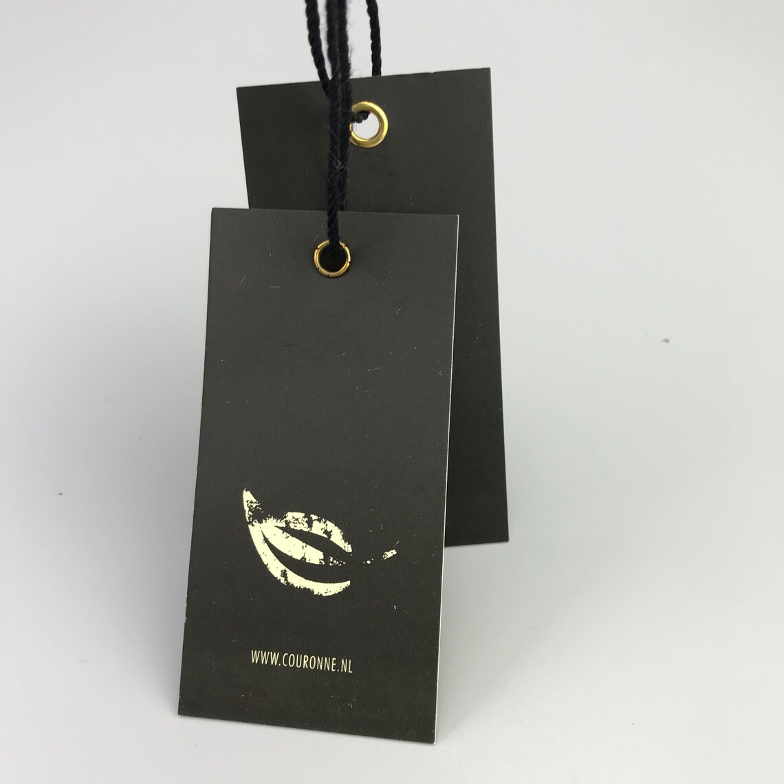 1000 Gold Foil Hang Tags, Clothing Hang Tags, Swing Tags, Custom Hang ...