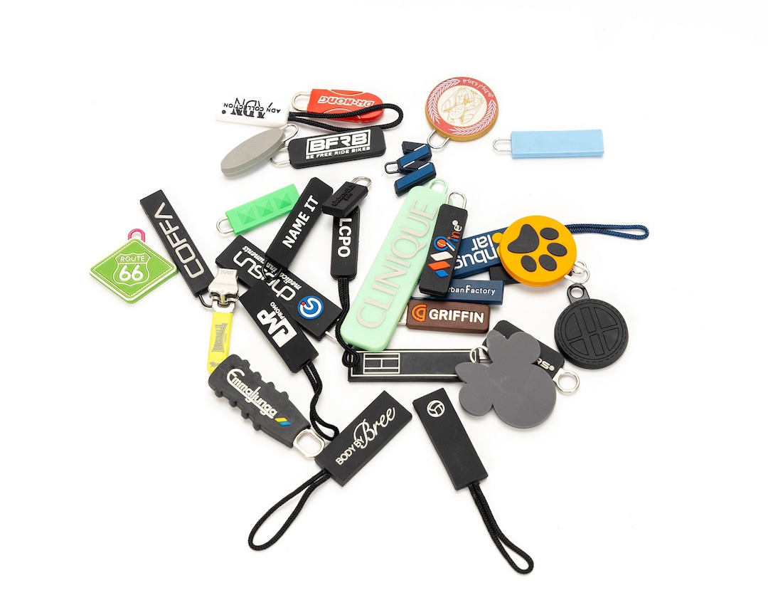 Custom PVC Zipper Puller, Personalized High Quality Zipper Pull ...