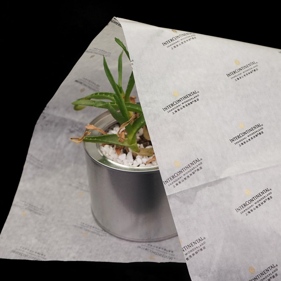 300 Custom Tissue Paper, Personalized Tissue Paper, Stylish Printed ...