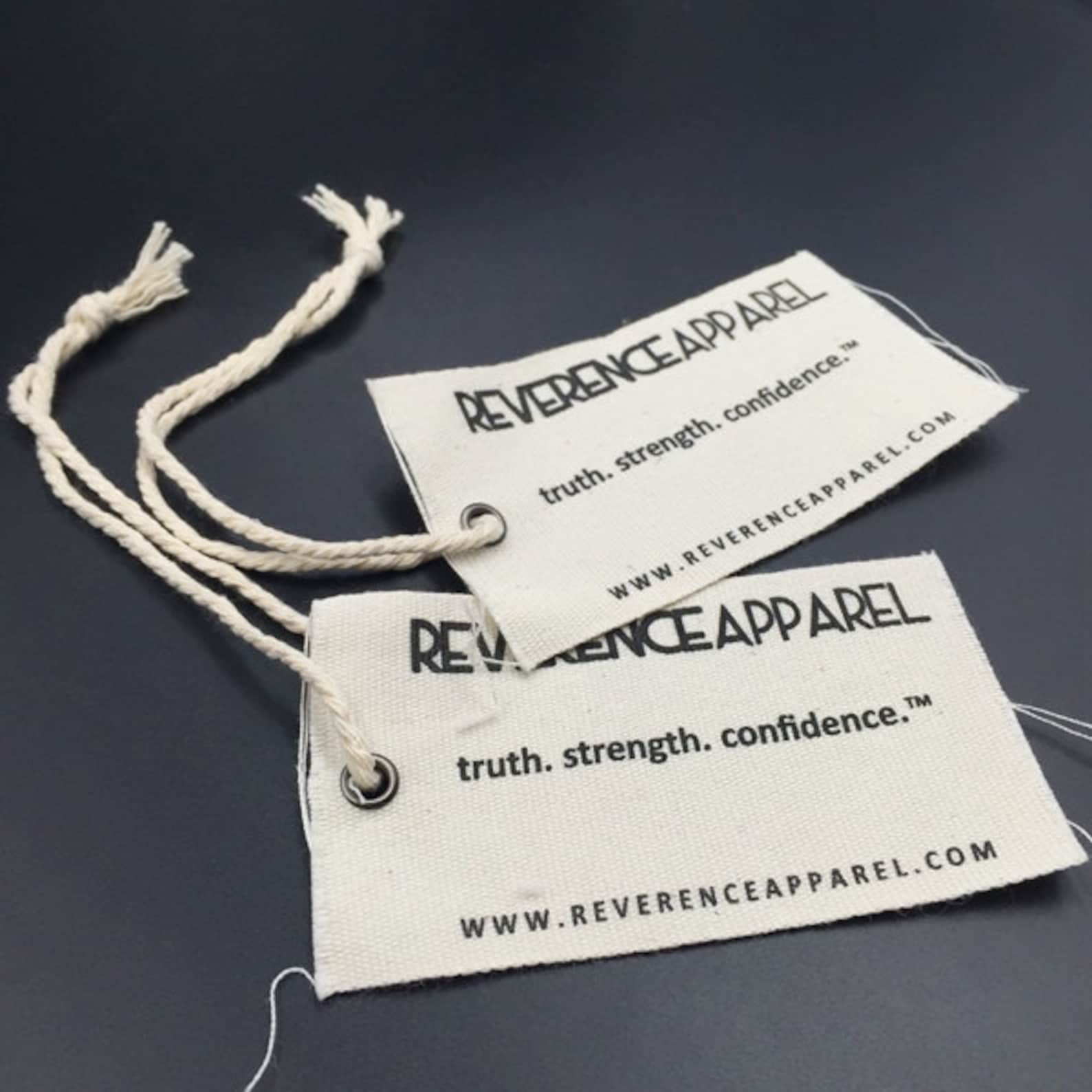 500 Canvas Hang Tags Hang Tags Clothing Tags Fabric Hang - Etsy